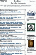 Material für den Religionsunterricht - Thema Islam